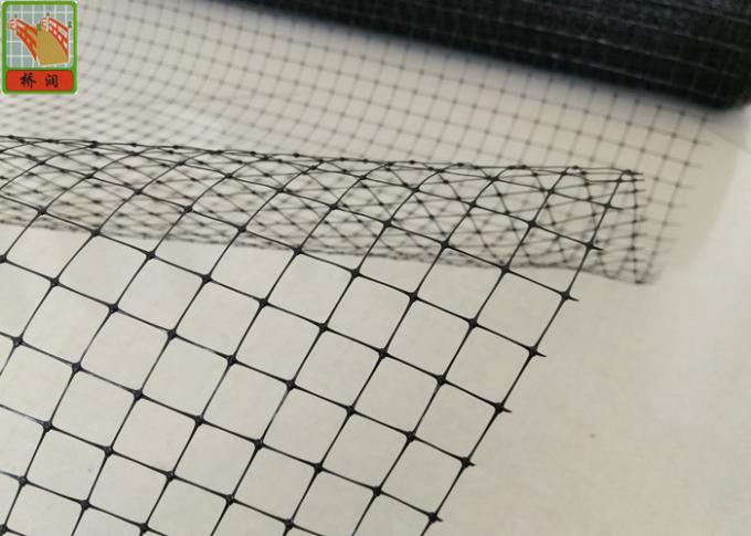 Black Polypropylene Agricultural Netting Anti Mole Mesh 16mmX16mm Hole Size