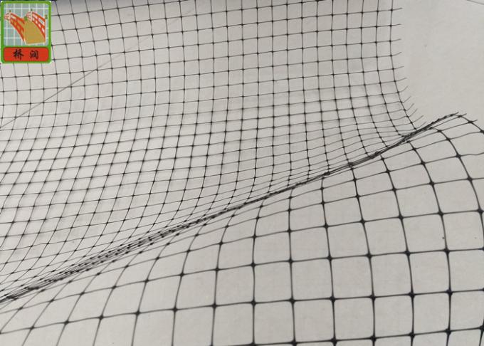 Black Color Anti Mole Mesh , Plastic Mole Netting For Gardens / Turfed ...